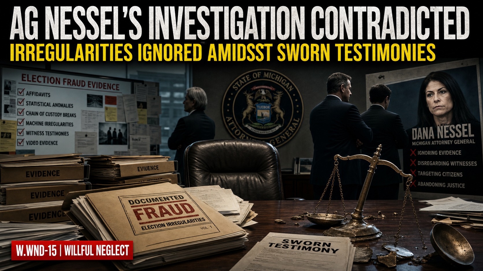 AG Nessel Investigation of Election Integrity Advocates While Ignoring ...